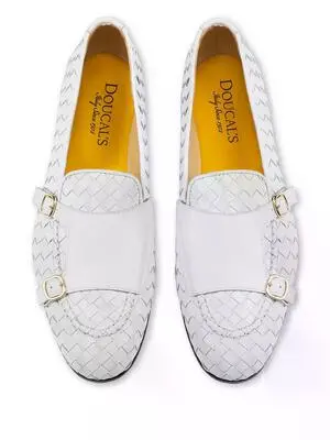 DOUCAL'S Double-buckle Loafers