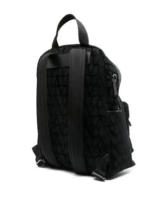 Valentino Garavani Vlogo Signature Jacquard Backpack