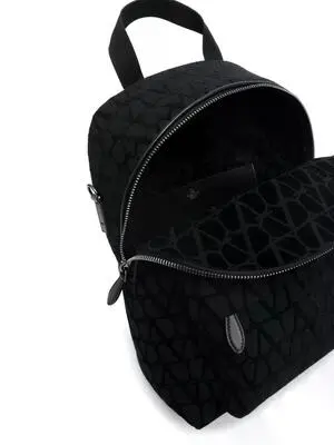 Valentino Garavani Vlogo Signature Jacquard Backpack