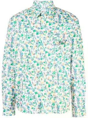 Marine Serre Button Down Shirts For Men