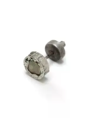 PARTS OF FOUR Single Diamond-encrusted Stud Earring