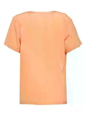 BARBA NAPOLI Short Sleeve V-neck Blouse