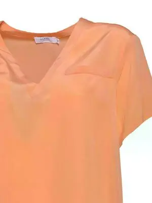 BARBA NAPOLI Short Sleeve V-neck Blouse