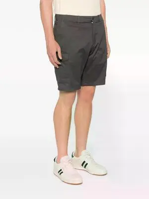 Tommy Hilfiger Logo-embroidered Cargo Shorts - Grey