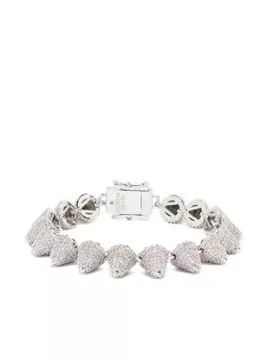 Eddie Borgo Pavé Cone Bracelet - Silver