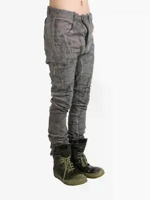 Boris Bidjan Saberi Distressed Finish Trousers
