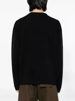 AAPE BY *A BATHING APE Moonface Logo Crew Neck Jumper