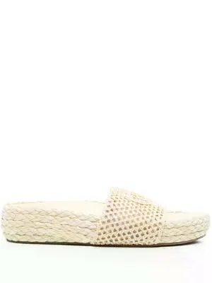 Chloé Isla Slides - Neutrals