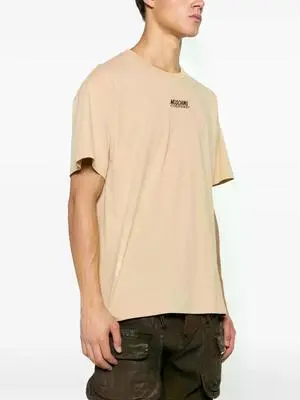Moschino Logo-embroidered Cotton T-shirt