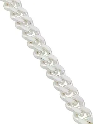 COUP DE COEUR Tone Logo Charm Chain Necklace