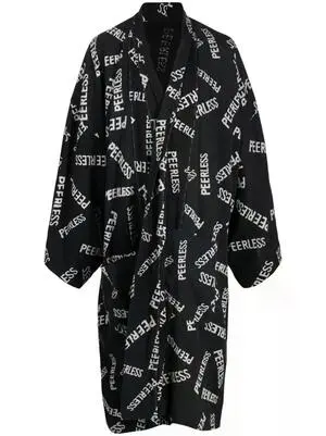 Visvim Slogan Print Wide-sleeve Jacket