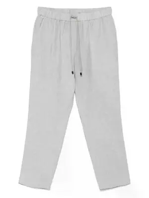 LE TRICOT PERUGIA Cotton Trousers - Grey