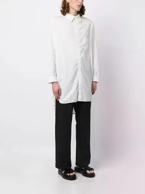 Yohji Yamamoto Collar-detailed Cotton Shirt