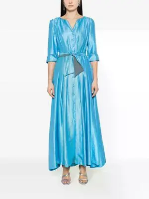 BARUNI Cosmos Belted Maxi Dress
