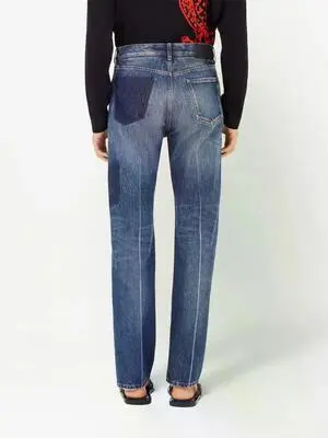FERRAGAMO Straight-leg Denim Trousers