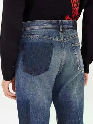 FERRAGAMO Straight-leg Denim Trousers