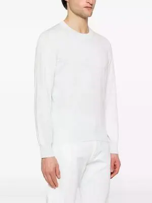 Brunello Cucinelli Fine-knit Crew Neck T-shirt
