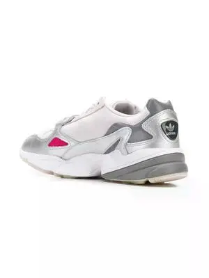 Adidas Falcon Leather-trimmed Sneakers