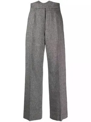 VIVIENNE WESTWOOD Lauren Straight-leg Trousers - Black