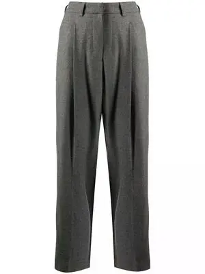 MAISON JEJIA Cropped Trousers - Grey