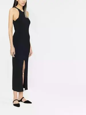 Nanushka Sleeveless Fitted Midi Dress
