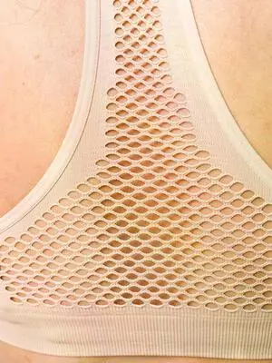 BEN TAVERNITI UNRAVEL PROJECT Mesh Insert Sports Bra