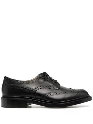 TRICKER'S Lace-up Leather Derby Shoes
