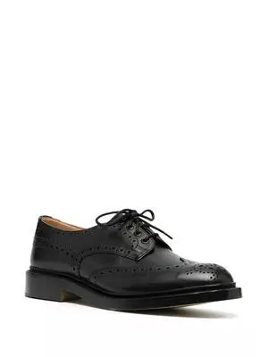 TRICKER'S Lace-up Leather Derby Shoes