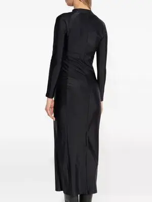 Alexander Wang Logo-print Midi Dress