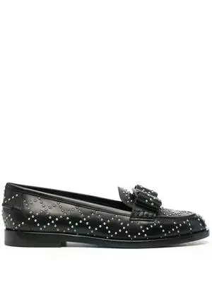 FERRAGAMO Viva Studded Loafers
