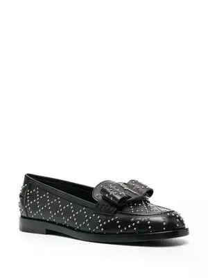 FERRAGAMO Viva Studded Loafers