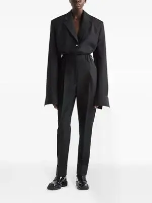 Prada Pressed-crease Tailored Trousers