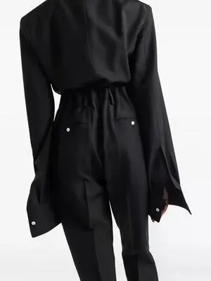 Prada Pressed-crease Tailored Trousers