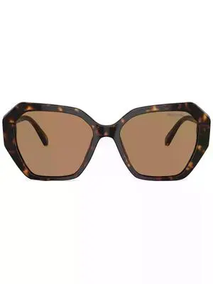 SWAROVSKI Crystal-embellished Tortoiseshell Sunglasses - Brown