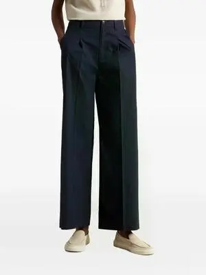 Woolrich Wide-leg Pleated Trousers