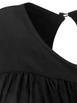 Rabanne Ruched Mini Dress With Keyhole Detail