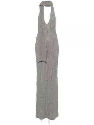 AYA MUSE Eden Maxi Dress - Grey