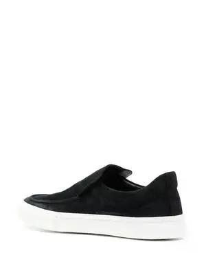 JAMES PERSE Coastal Suede Slip-on Sneakers - Black