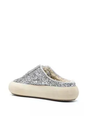 GOLDEN GOOSE Space Sabot Sneakers With Glitter Detail