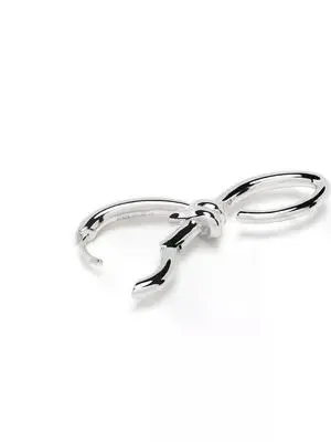 MARIA BLACK Pirro Twisted Single Earring - Silver
