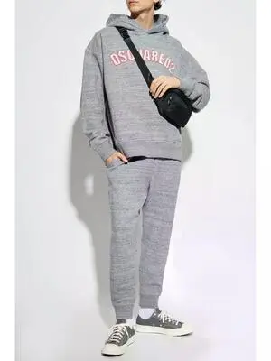 Dsquared2 Logo-embroidered Hoodie
