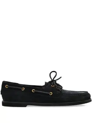 GIANVITO ROSSI Leather Boat Shoes