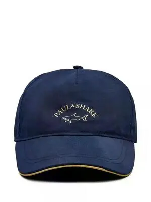 Paul & Shark Logo Embroidered Baseball Cap - Blue