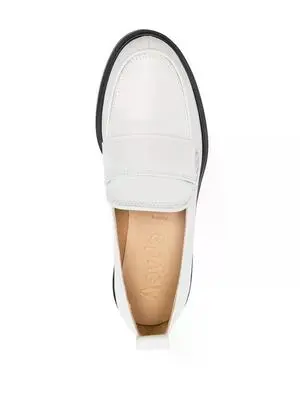 AeydĒ Ruth 40mm Block Heel Loafers