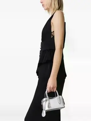 Stella McCartney V-neck Midi Dress With Spaghetti Straps And Open Back