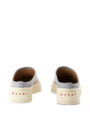 Marni Leather Sneakers - Blue