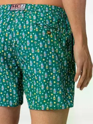 MC2 SAINT BARTH Lighting Swim Shorts - Green
