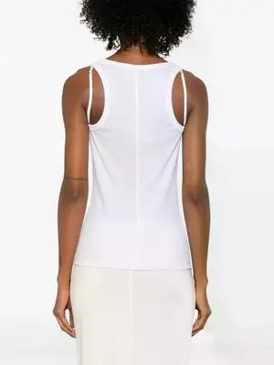 Helmut Lang Strap Racer Tank Top