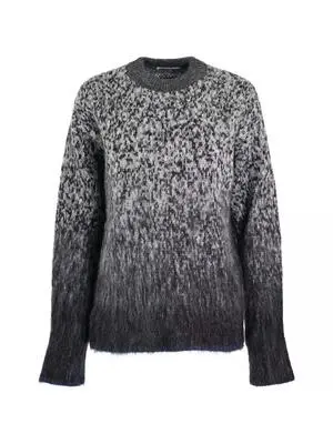 Off-White Arrow Intarsia Jumper - Grey