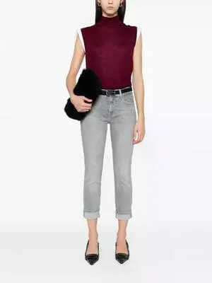 7 For All Mankind Mid-rise Skinny Jeans